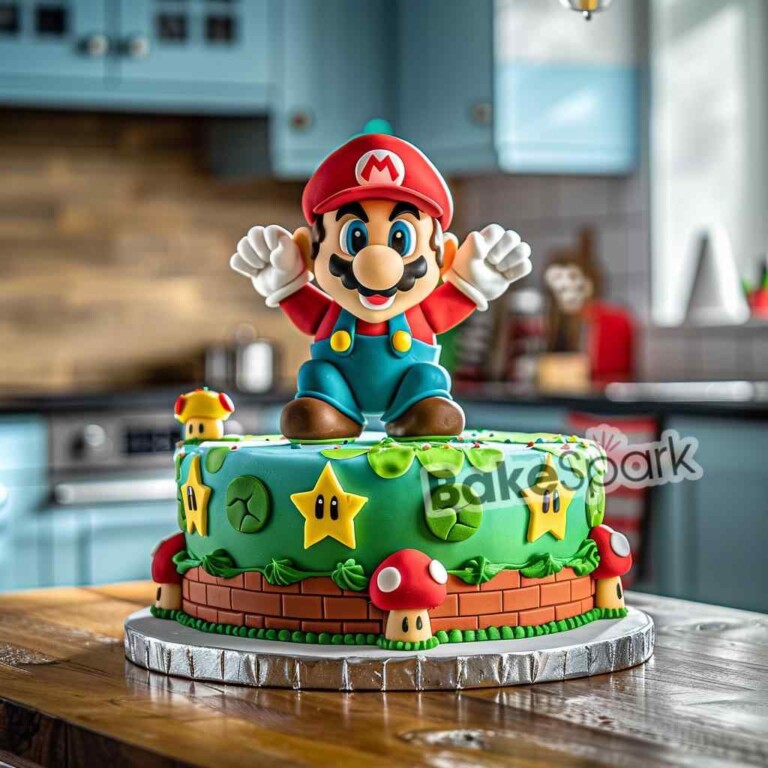 29 Super Mario Cake Design Ideas [GALLERY] - BakeSpark