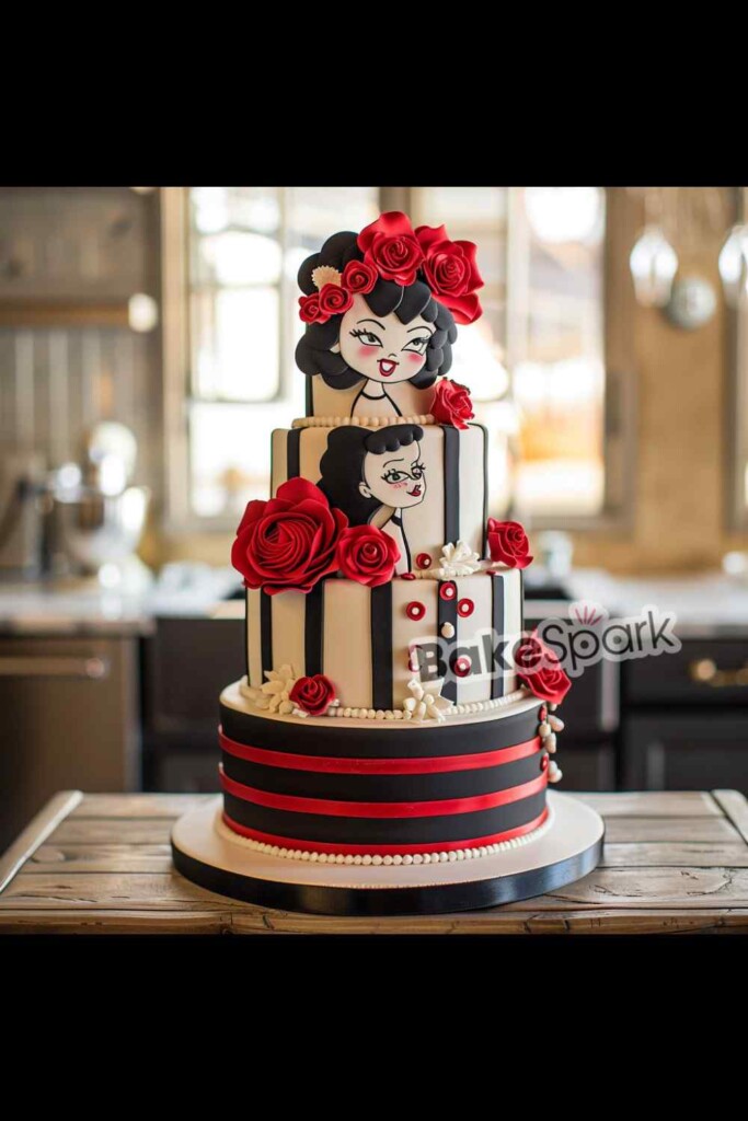18 Betty Boop Cake Design Ideas [GALLERY] - BakeSpark