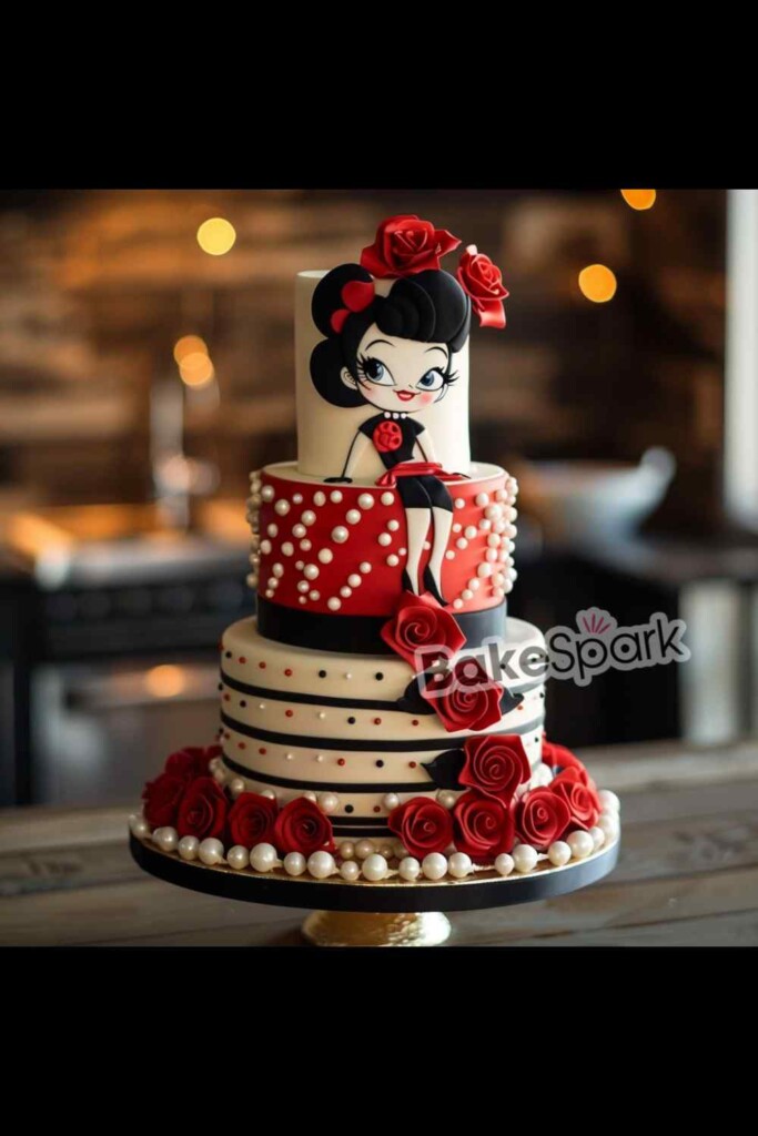 18 Betty Boop Cake Design Ideas [GALLERY] - BakeSpark