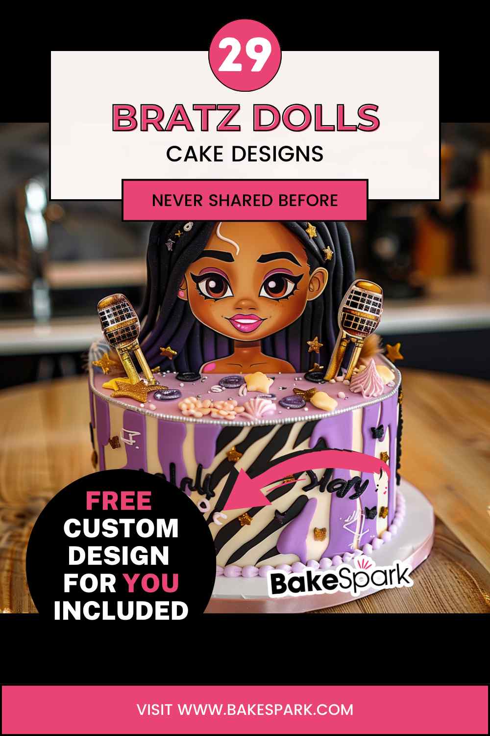 29 Bratz Dolls Cake Design Ideas [GALLERY] - BakeSpark