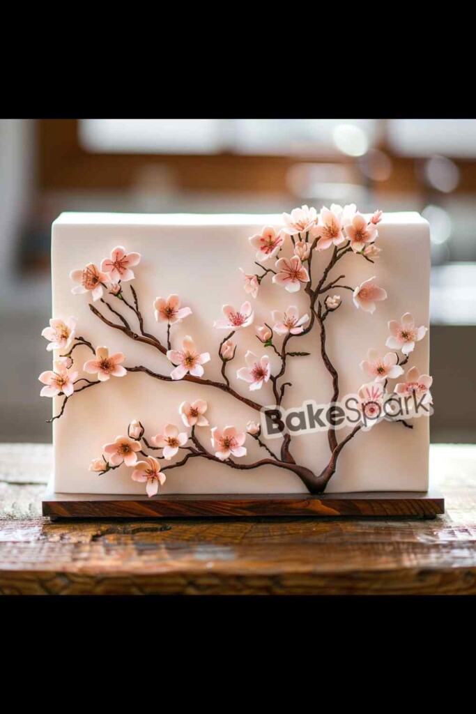 16 Cherry Blossom Cake Design Ideas [GALLERY] - BakeSpark