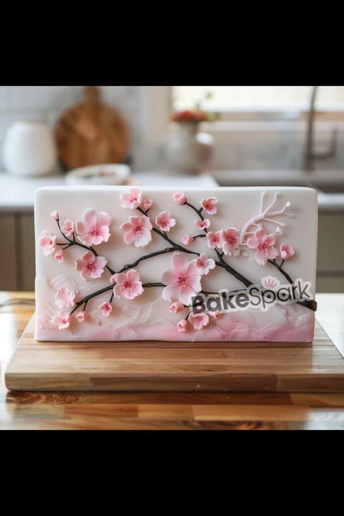 16 Cherry Blossom Cake Design Ideas [GALLERY] - BakeSpark