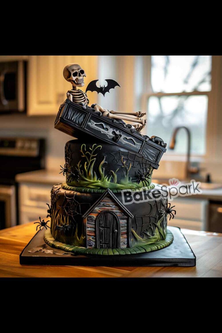 17 Coffin Cake Design Ideas for Halloween [GALLERY] - BakeSpark