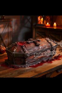 17 Coffin Cake Design Ideas for Halloween [GALLERY] - BakeSpark