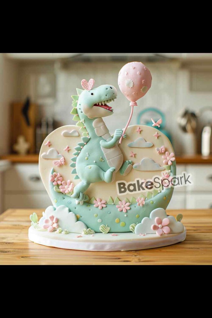 27 Dinosaur Cake Design Ideas [GALLERY] - BakeSpark