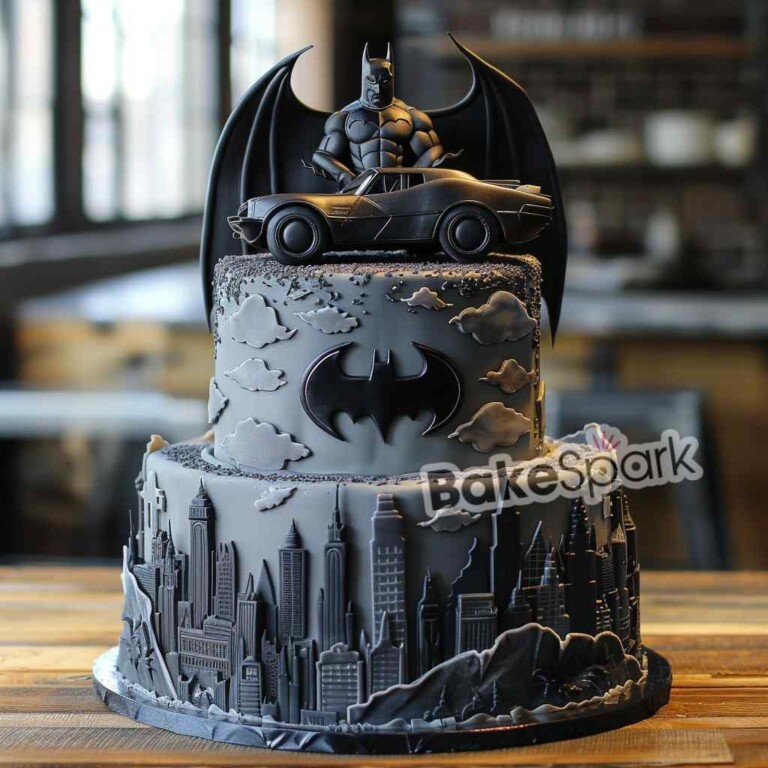 61 Batman Cake Design Ideas [GALLERY] - BakeSpark