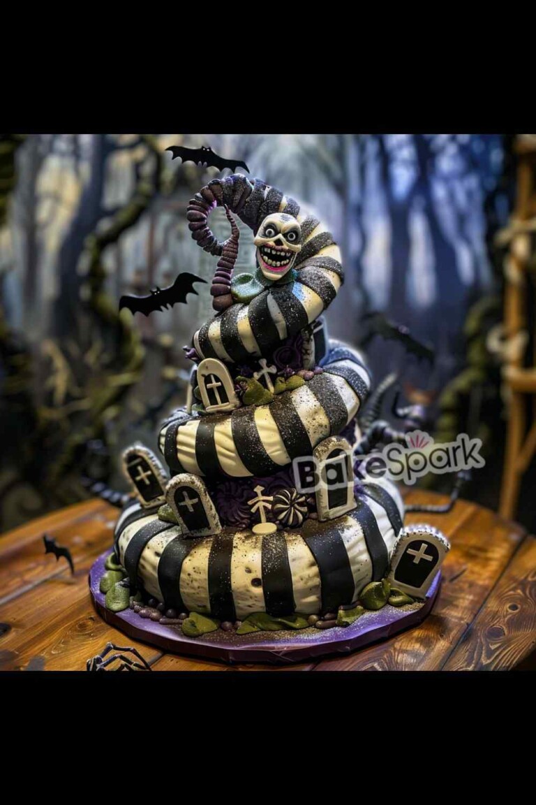 33 Beetlejuice Cake Design Ideas [GALLERY] - BakeSpark