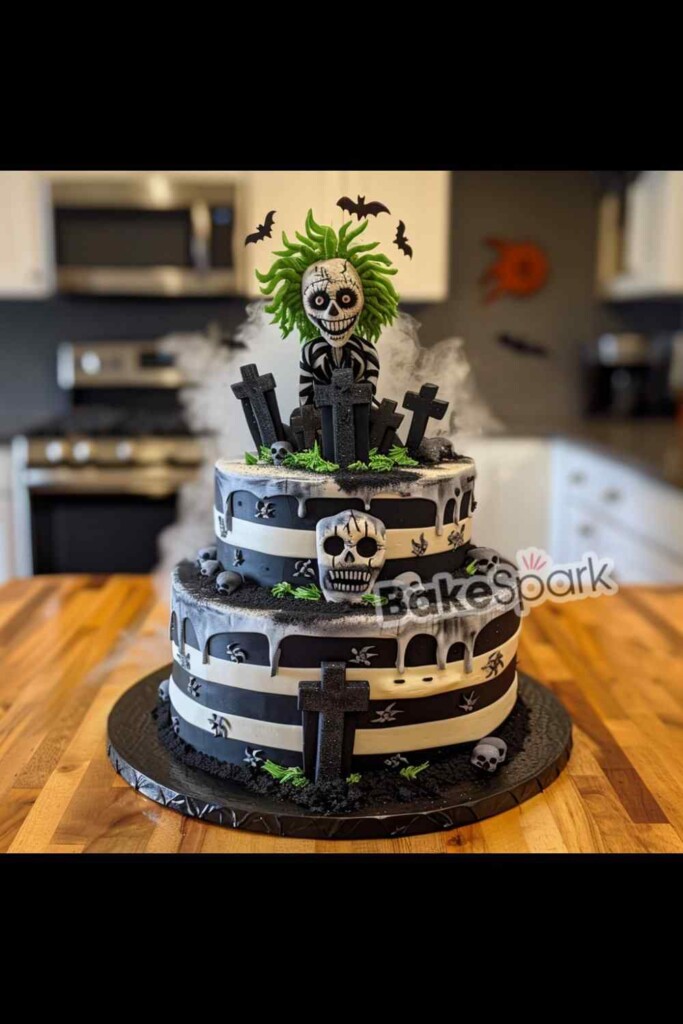 33 Beetlejuice Cake Design Ideas [GALLERY] - BakeSpark