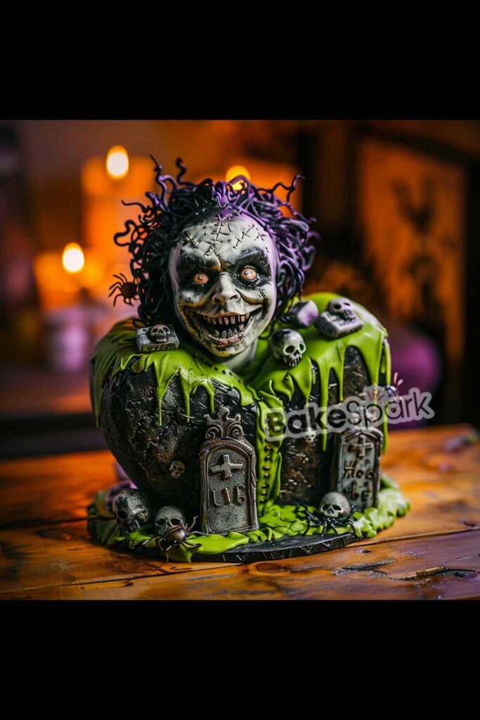 33 Beetlejuice Cake Design Ideas [GALLERY] - BakeSpark