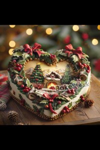 60 Christmas Cake Design Ideas 2024 [GALLERY] - BakeSpark