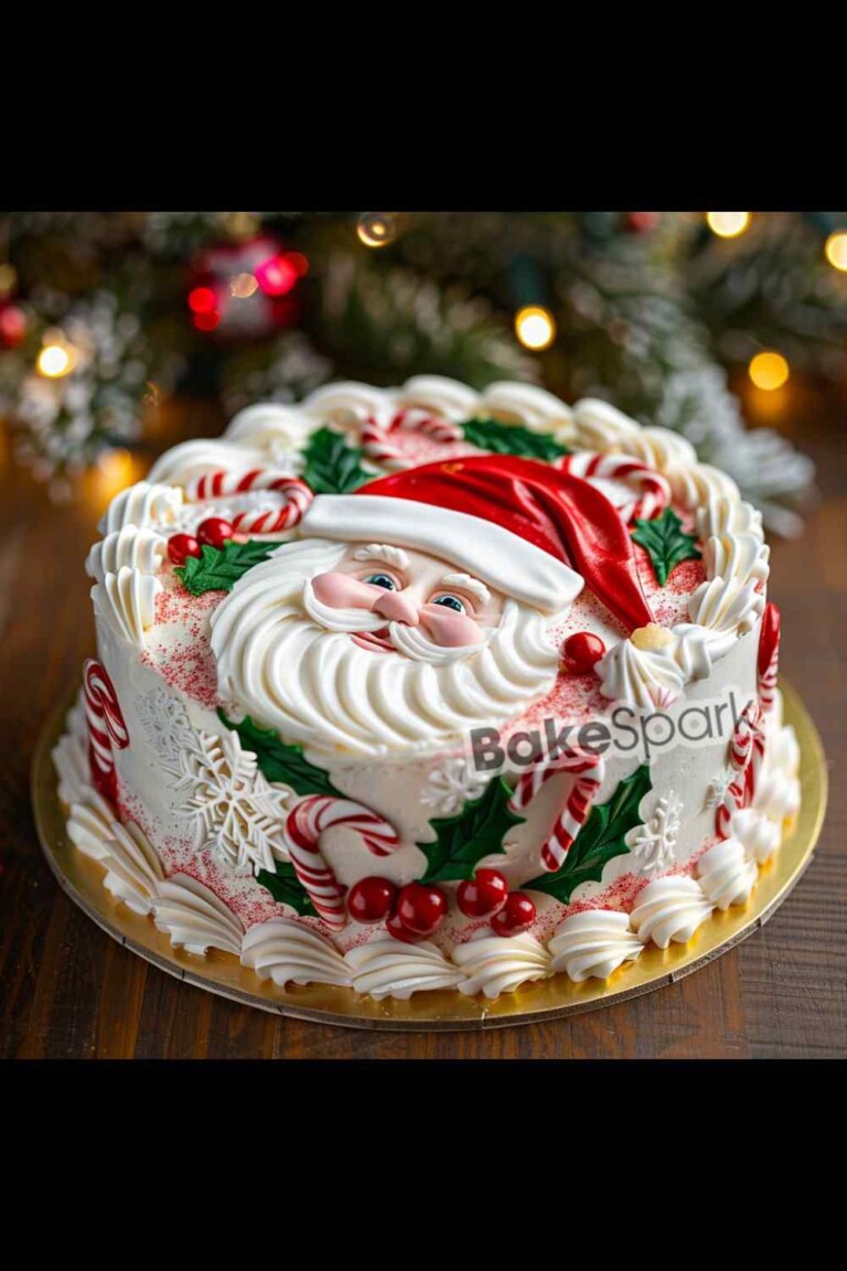 60 Christmas Cake Design Ideas 2024 [GALLERY] - BakeSpark