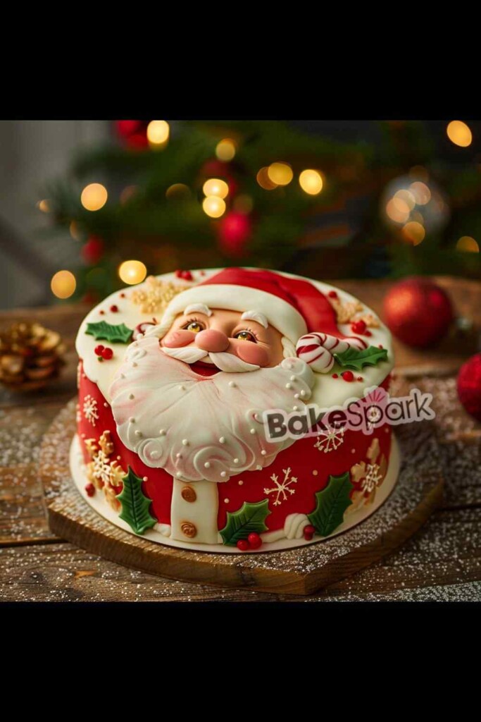 60 Christmas Cake Design Ideas 2024 [GALLERY] - BakeSpark