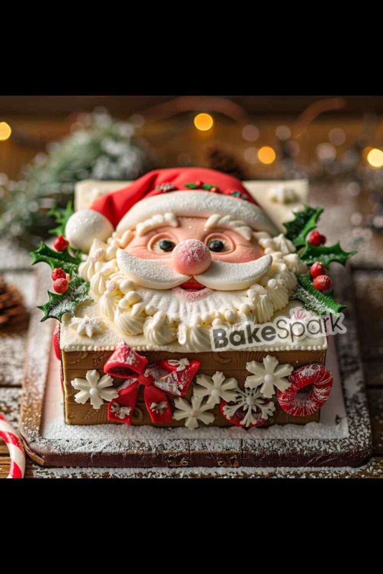60 Christmas Cake Design Ideas 2024 [GALLERY] - BakeSpark