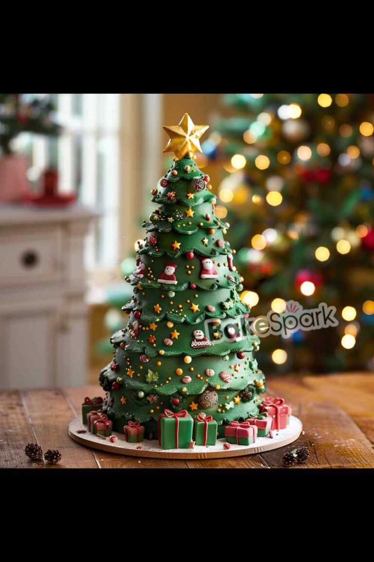 60 Christmas Cake Design Ideas 2024 [GALLERY] - BakeSpark