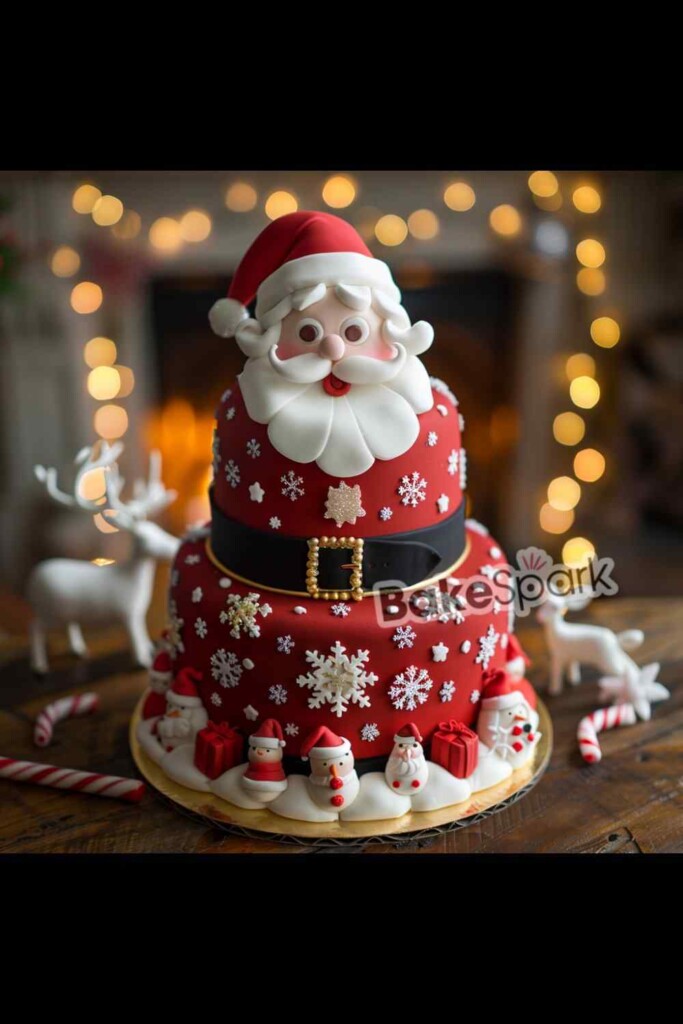 60 Christmas Cake Design Ideas 2024 [GALLERY] - BakeSpark