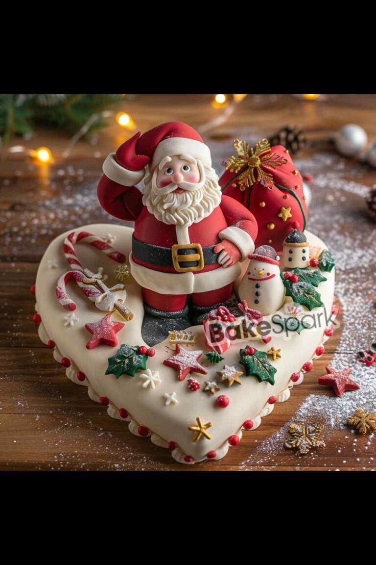 60 Christmas Cake Design Ideas 2024 [GALLERY] - BakeSpark
