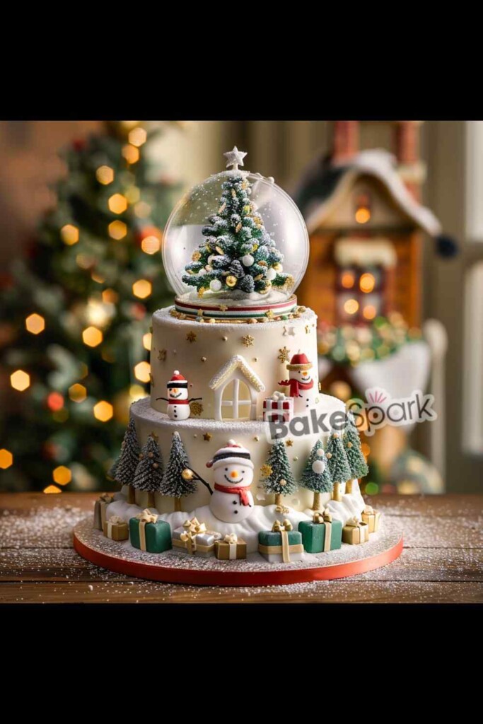 60 Christmas Cake Design Ideas 2024 [GALLERY] - BakeSpark