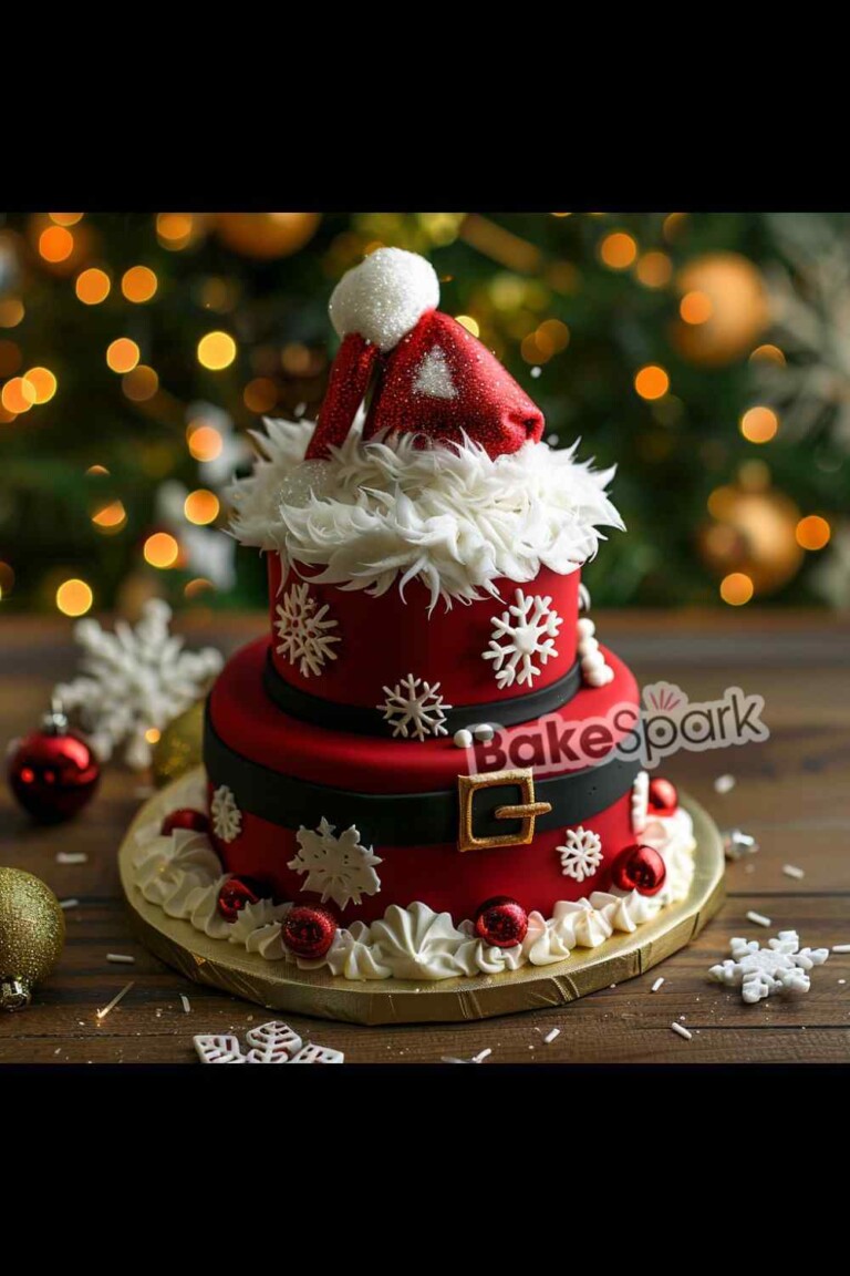 60 Christmas Cake Design Ideas 2024 [GALLERY] - BakeSpark