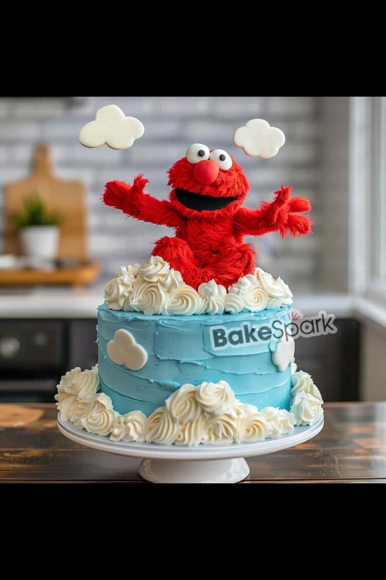 26 Elmo Cake Design Ideas [GALLERY] - BakeSpark