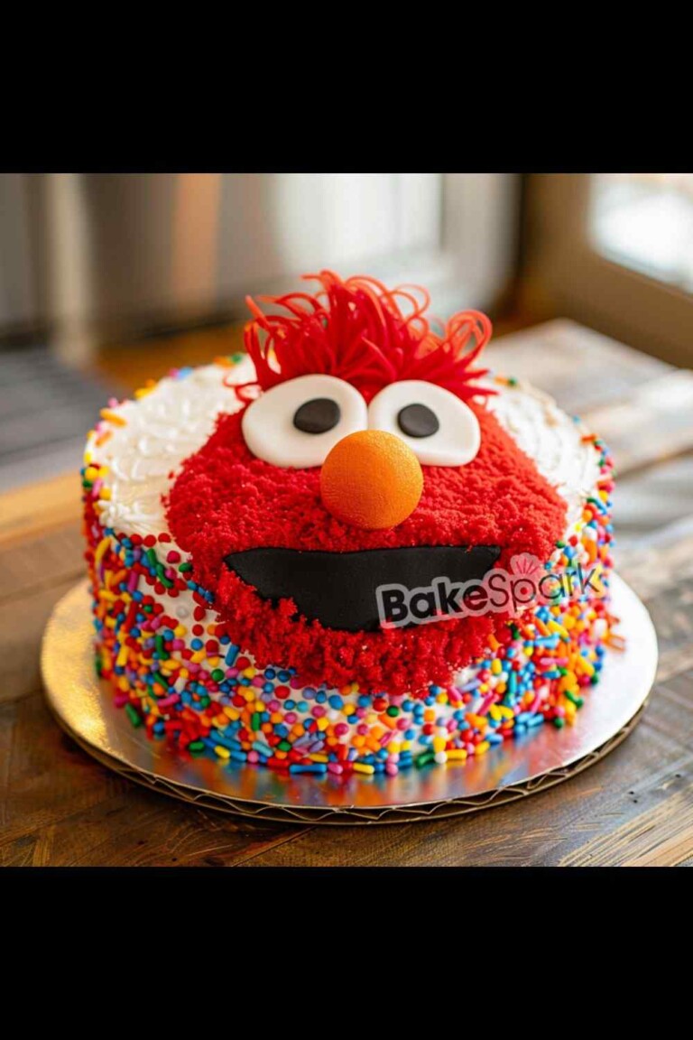 26 Elmo Cake Design Ideas [GALLERY] - BakeSpark