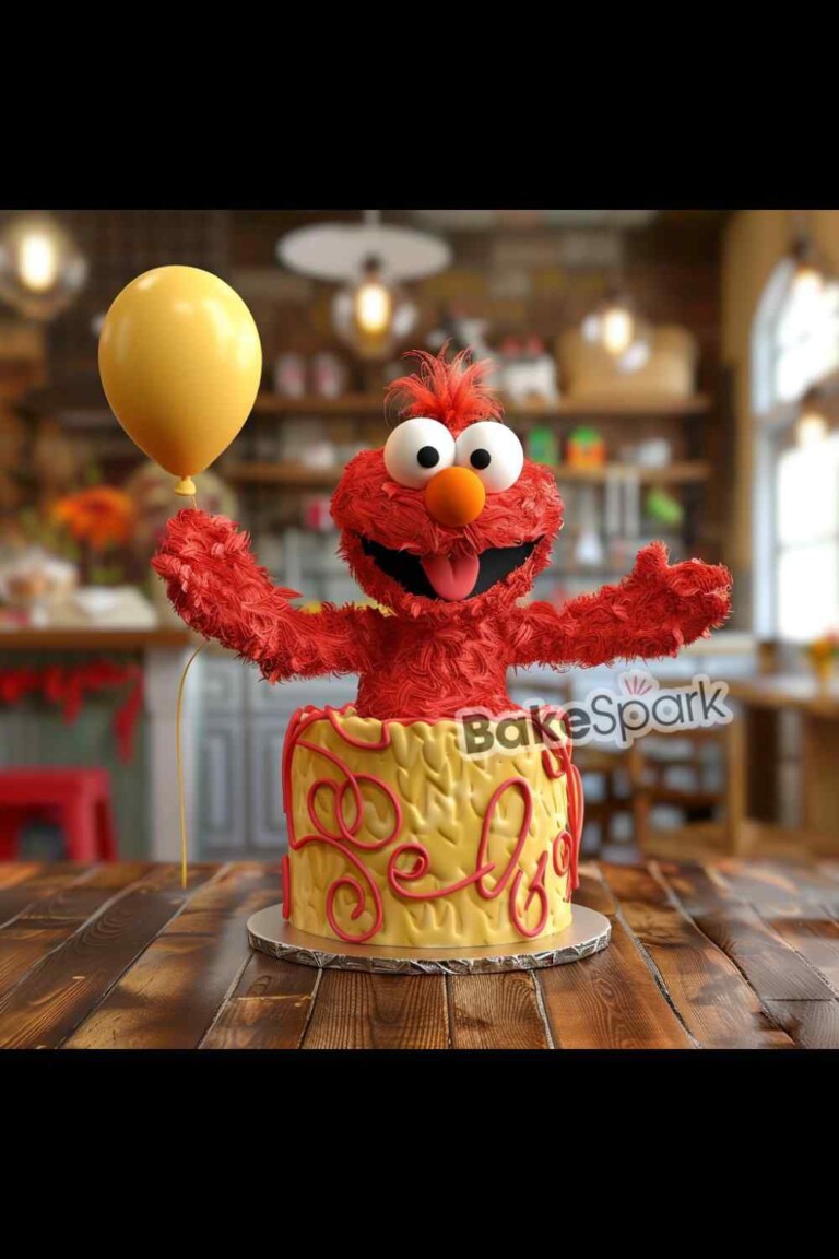 26 Elmo Cake Design Ideas [GALLERY] - BakeSpark