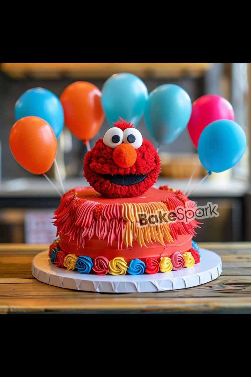 26 Elmo Cake Design Ideas [GALLERY] - BakeSpark