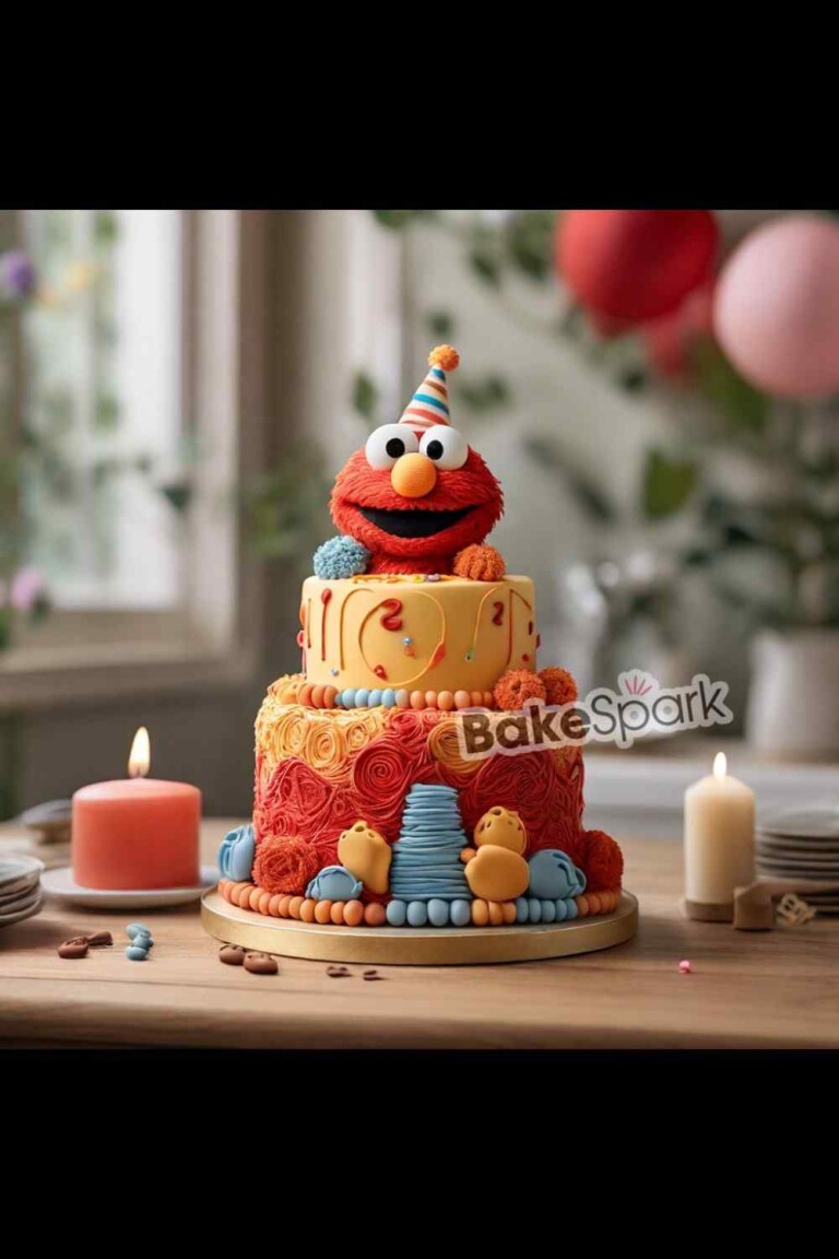 26 Elmo Cake Design Ideas [GALLERY] - BakeSpark