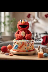 26 Elmo Cake Design Ideas [GALLERY] - BakeSpark