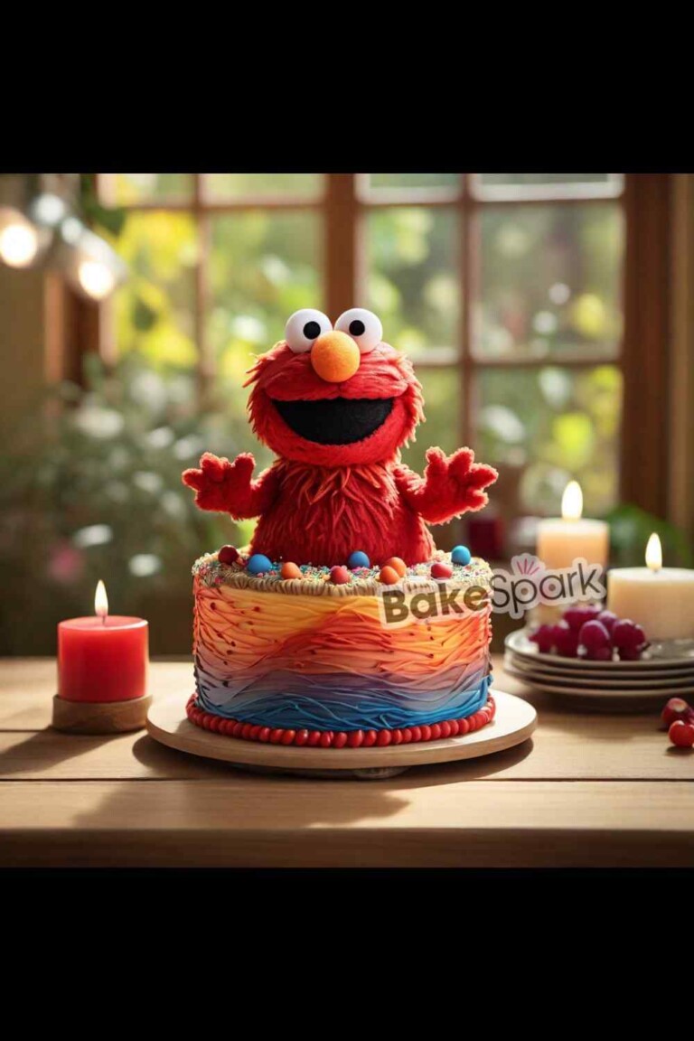 26 Elmo Cake Design Ideas [GALLERY] - BakeSpark