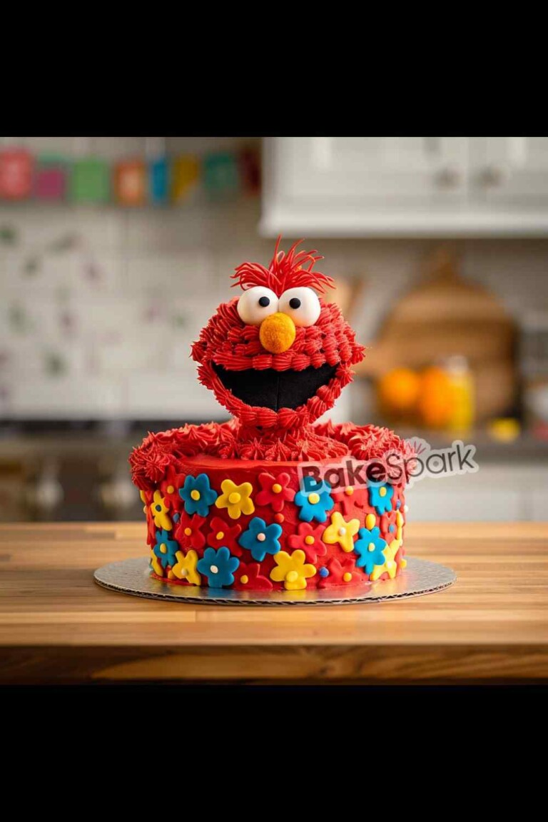 26 Elmo Cake Design Ideas [GALLERY] - BakeSpark