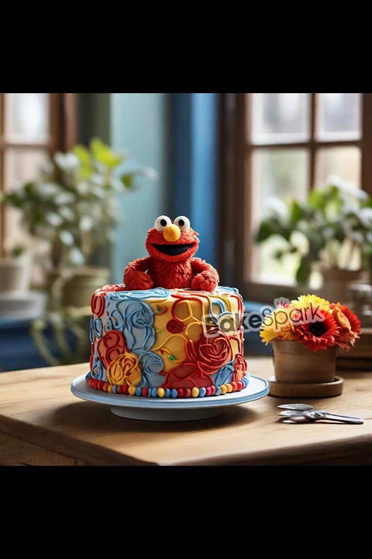 26 Elmo Cake Design Ideas [GALLERY] - BakeSpark