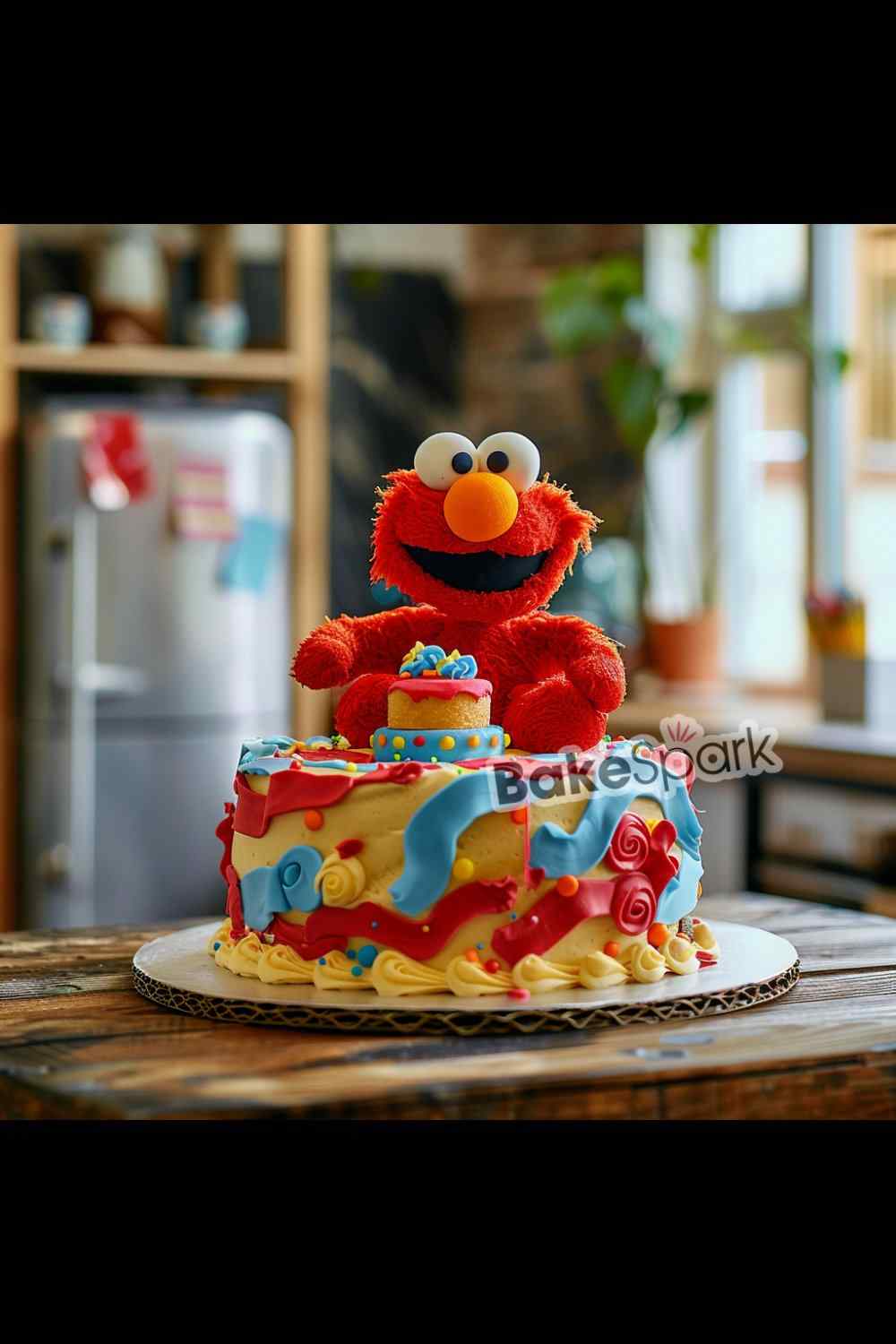 26 Elmo Cake Design Ideas [GALLERY] - BakeSpark