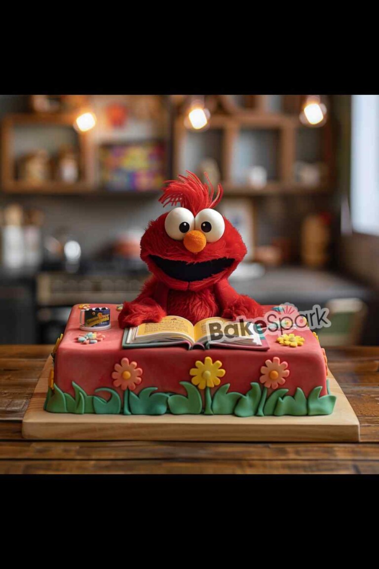 26 Elmo Cake Design Ideas [GALLERY] - BakeSpark