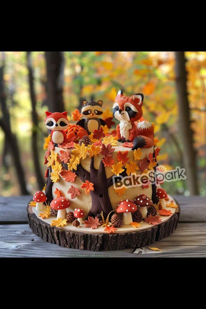 54 Fall-Themed Cake Design Ideas [GALLERY] - BakeSpark