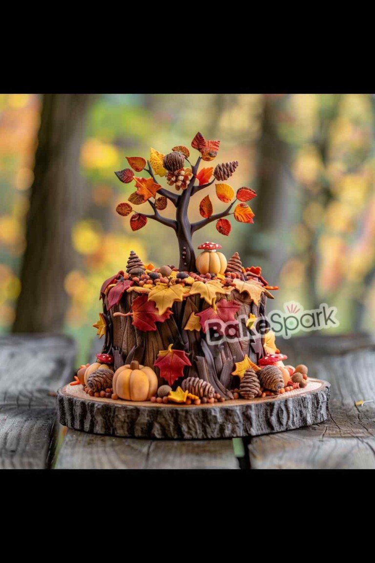 54 Fall-Themed Cake Design Ideas [GALLERY] - BakeSpark