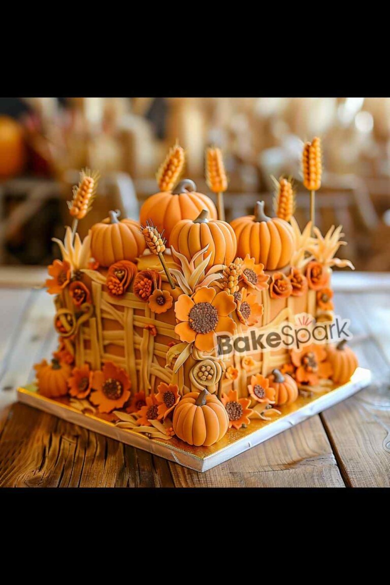 54 Fall-Themed Cake Design Ideas [GALLERY] - BakeSpark