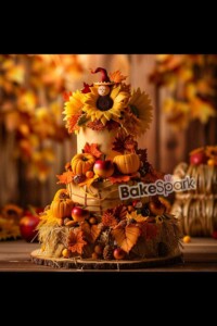 54 Fall-Themed Cake Design Ideas [GALLERY] - BakeSpark