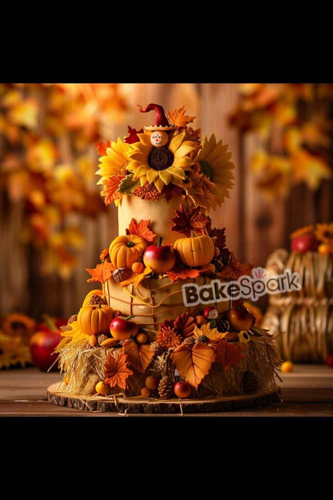 54 Fall-Themed Cake Design Ideas [GALLERY] - BakeSpark