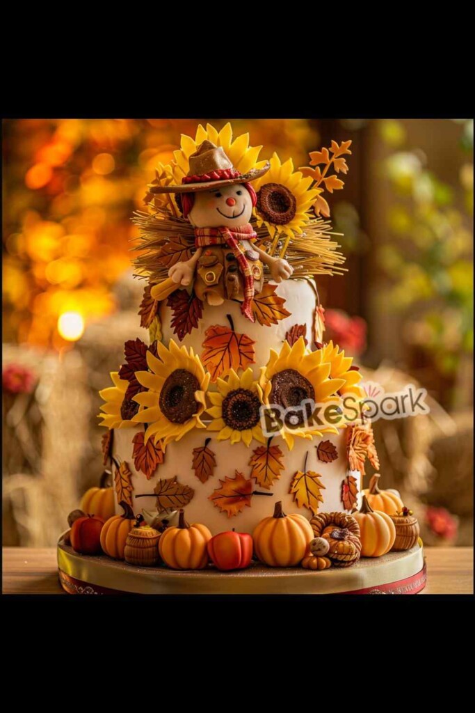 54 Fall-Themed Cake Design Ideas [GALLERY] - BakeSpark