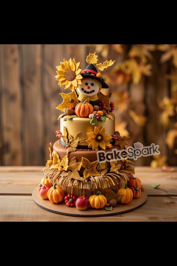 54 Fall-Themed Cake Design Ideas [GALLERY] - BakeSpark