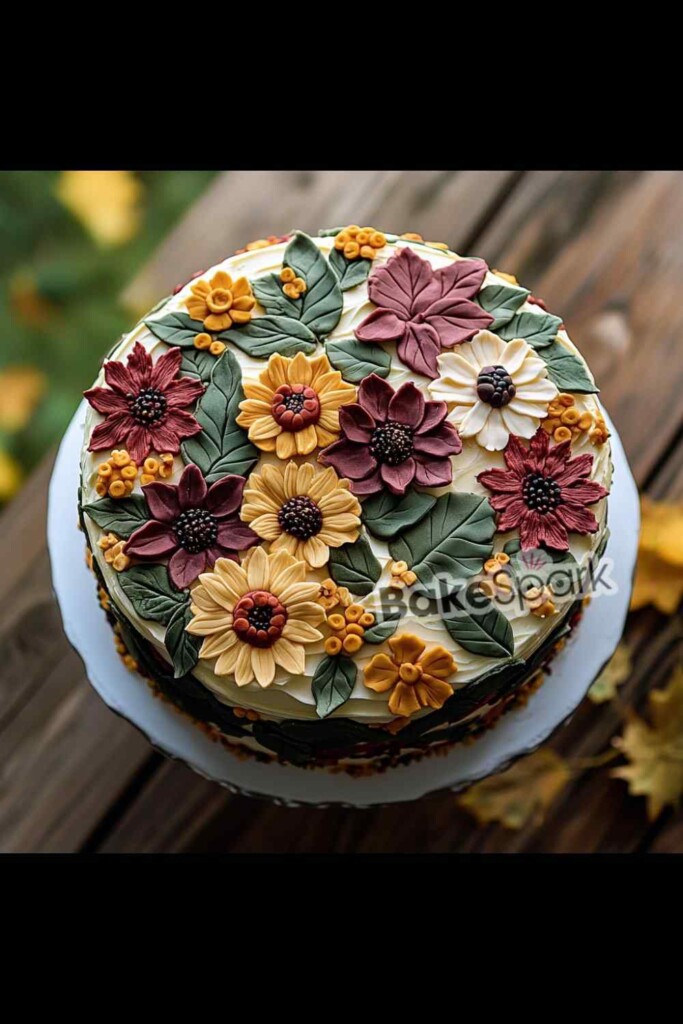 54 Fall-Themed Cake Design Ideas [GALLERY] - BakeSpark