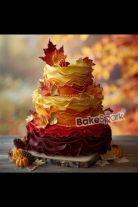 54 Fall-Themed Cake Design Ideas [GALLERY] - BakeSpark