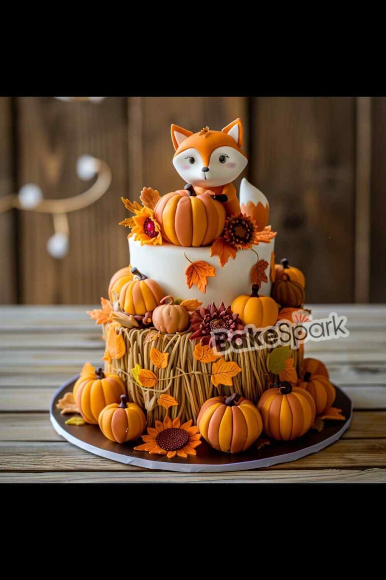 54 Fall-Themed Cake Design Ideas [GALLERY] - BakeSpark
