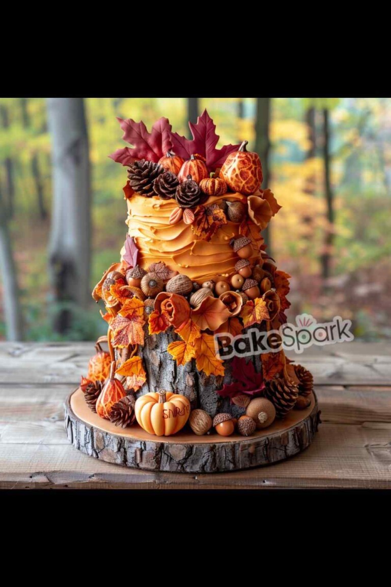 54 Fall-Themed Cake Design Ideas [GALLERY] - BakeSpark