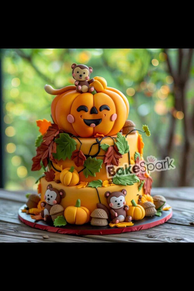 54 Fall-Themed Cake Design Ideas [GALLERY] - BakeSpark