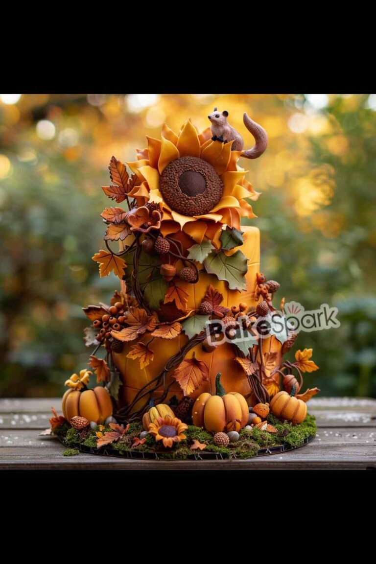 54 Fall-Themed Cake Design Ideas [GALLERY] - BakeSpark