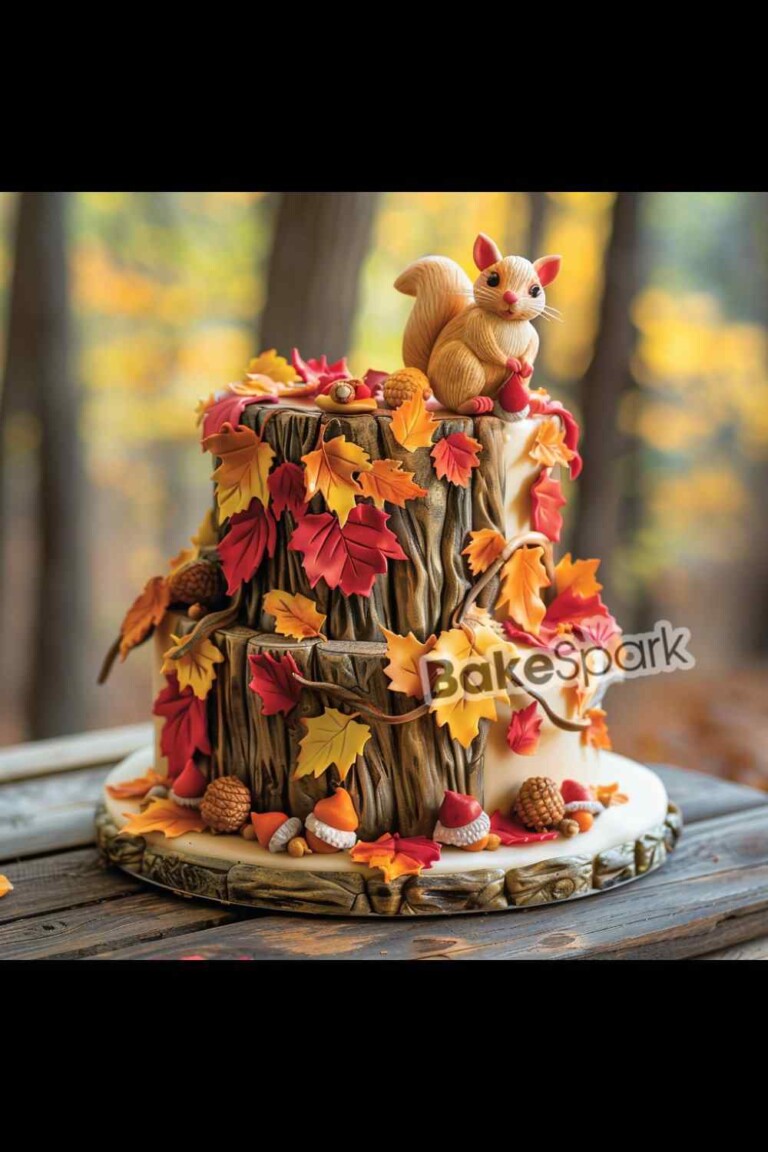 54 Fall-Themed Cake Design Ideas [GALLERY] - BakeSpark