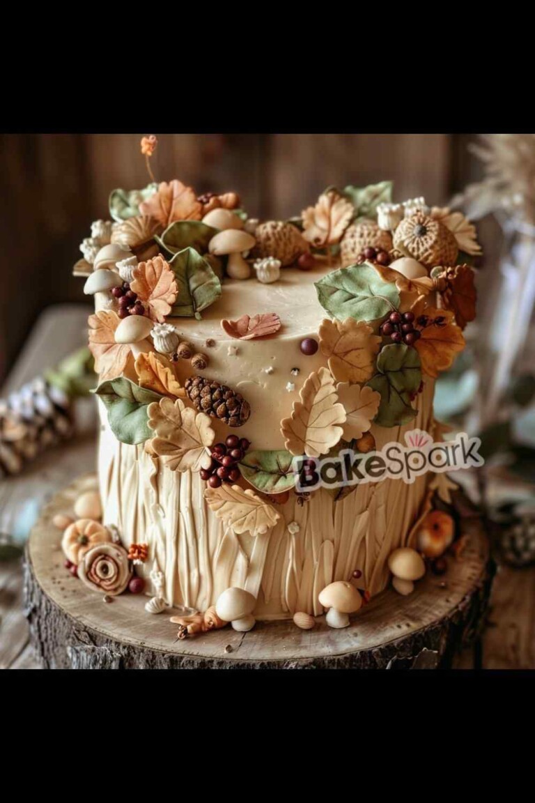 54 Fall-Themed Cake Design Ideas [GALLERY] - BakeSpark