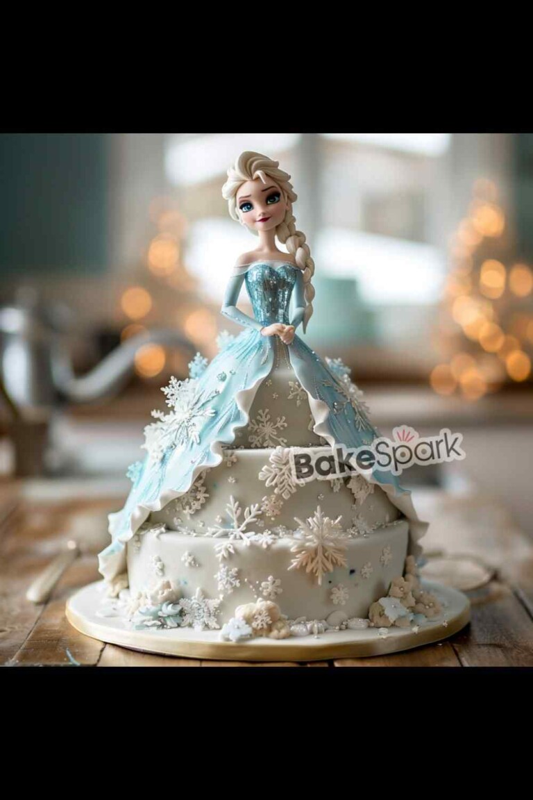 25 Frozen (Elsa + Olaf) Cake Design Ideas [GALLERY] - BakeSpark