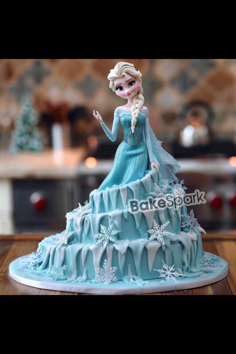 25 Frozen (Elsa + Olaf) Cake Design Ideas [GALLERY] - BakeSpark